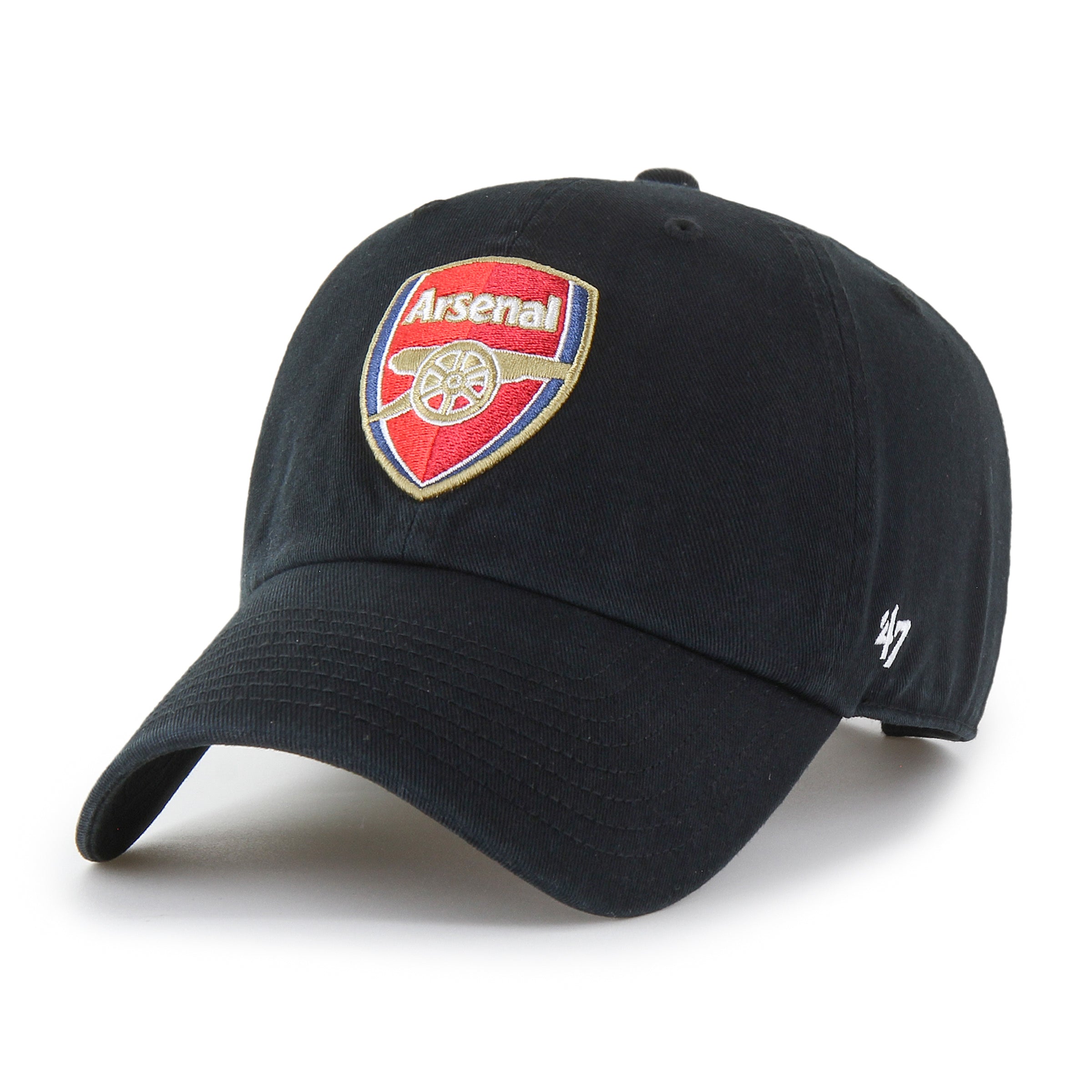Arsenal FC Black 47 CLEAN UP | Shop EPL Football Fashion Hats & Caps ...